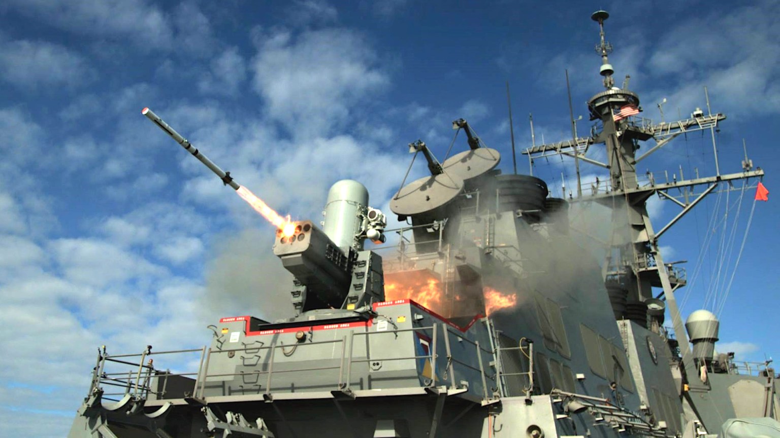 Rolling Airframe Missiles To Arm Arleigh Burke Destroyer Fleet