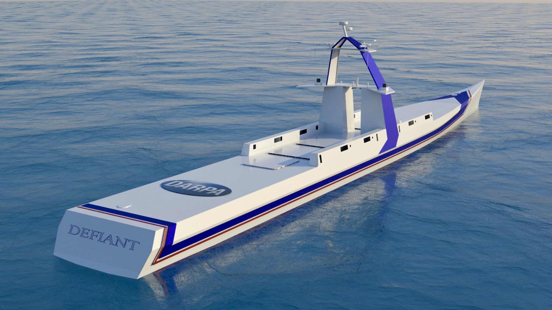 DARPA's Defiant Fully Uncrewed Demonstrator Ship Will Hit The Seas ...
