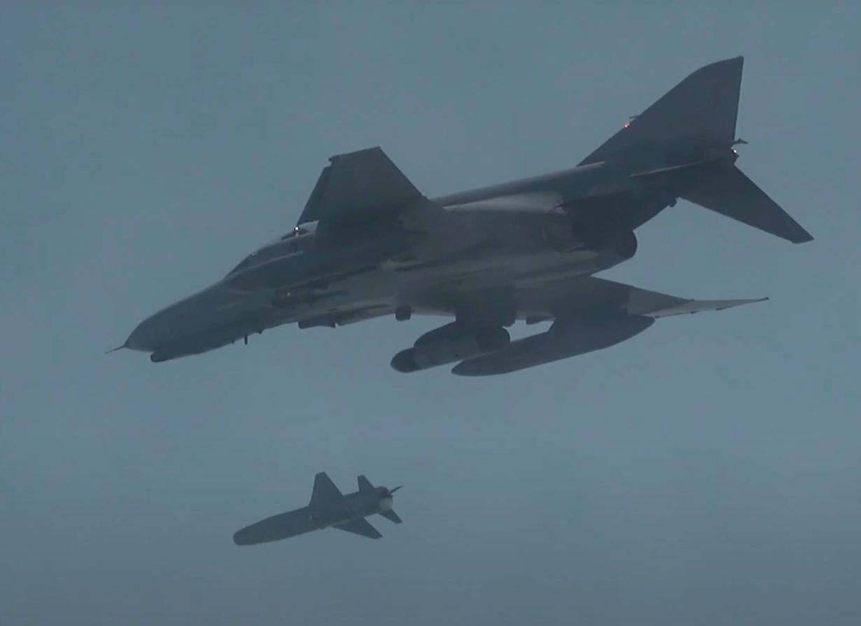 F-4 Phantoms Conduct Final Popeye Missile Firing Before South Korea ...