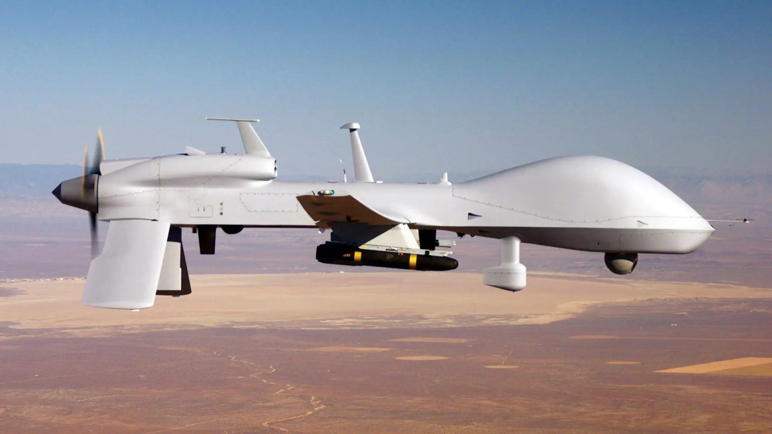 Minigun-Armed Mojave Drone Now Blasting Targets At 6,000 Rounds Per Minute