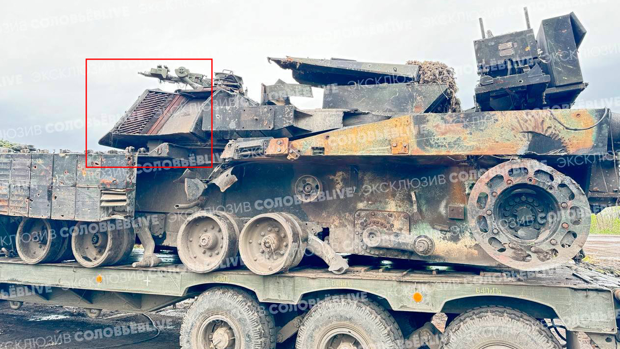 First Confirmed Abrams Tank Variant Captured By Russia Seen With Inner ...