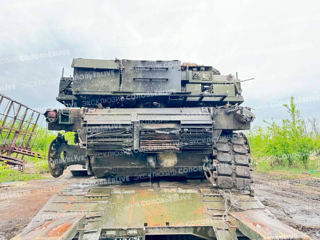 First Confirmed Abrams Tank Variant Captured By Russia Seen With Inner ...
