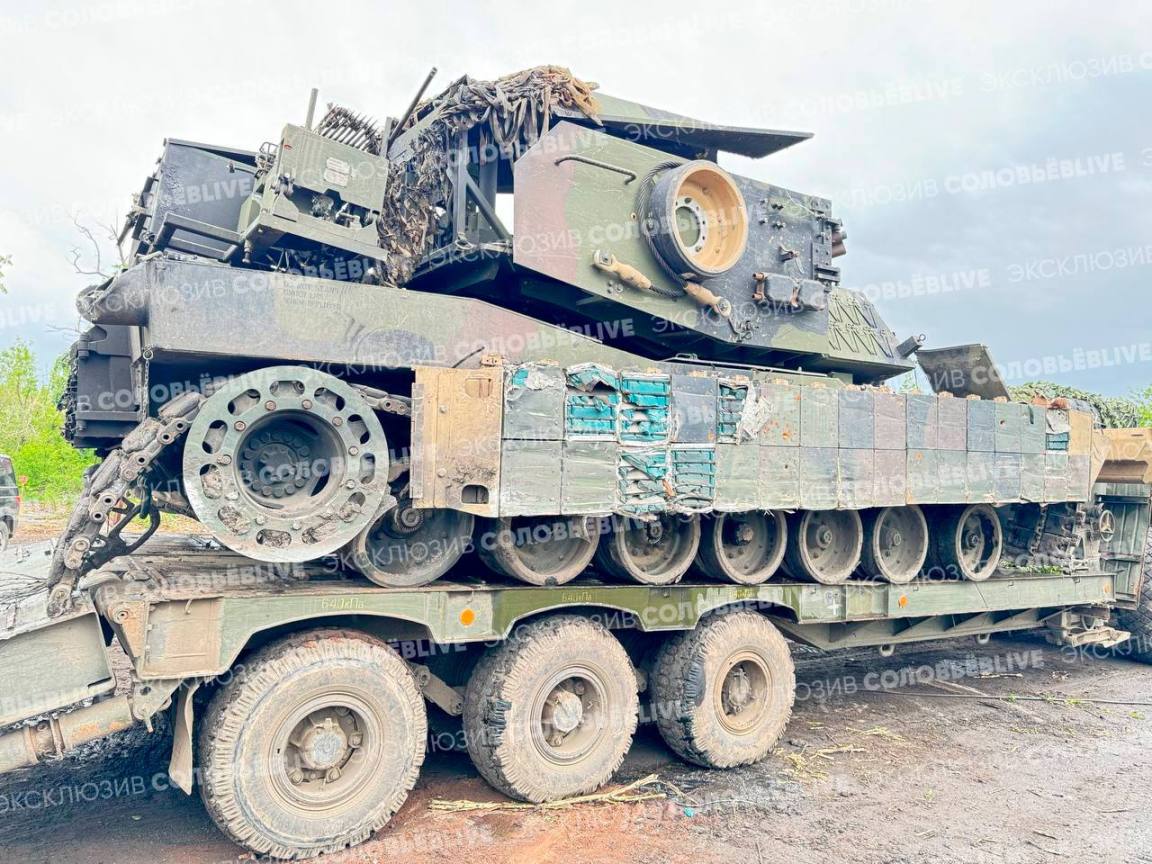 First Confirmed Abrams Tank Variant Captured By Russia Seen With Inner ...