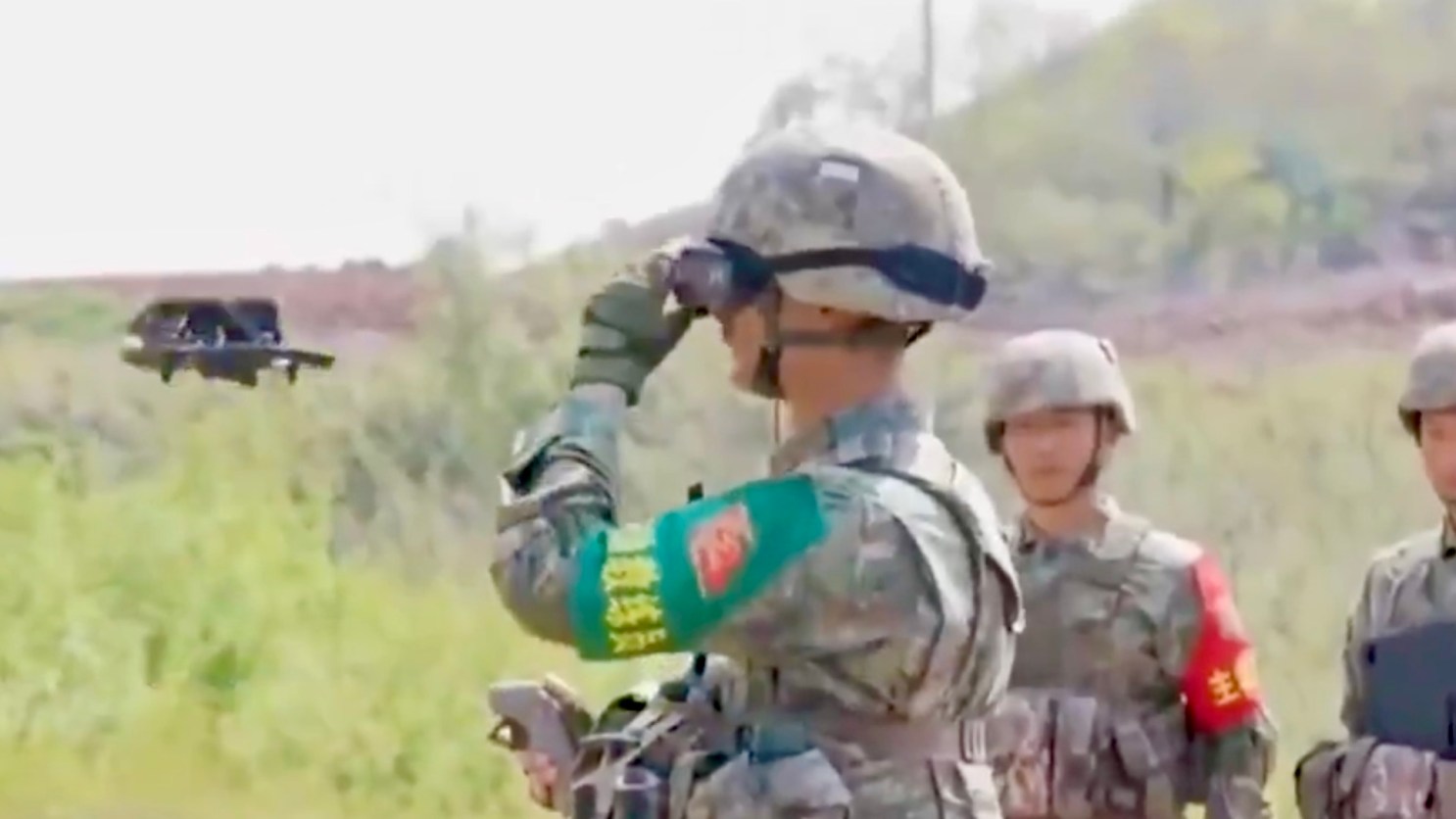 Chinese Tank's Active Protection System Seen Intercepting Drone-Fired ...