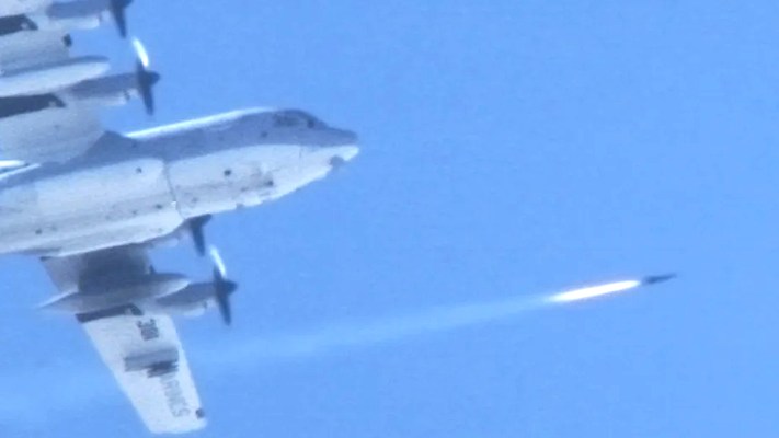 Marine KC-130Js May Lose Their Missile-Firing Harvest Hawk Kits