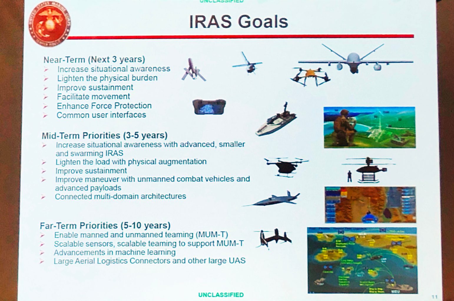 'Robot Marines' In Every Formation: Corps' Robotics Chief Casts Vision