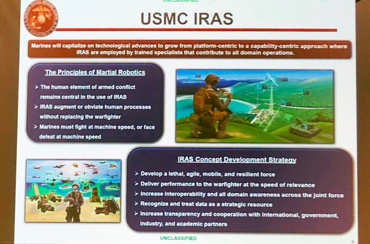 'Robot Marines' In Every Formation: Corps' Robotics Chief Casts Vision