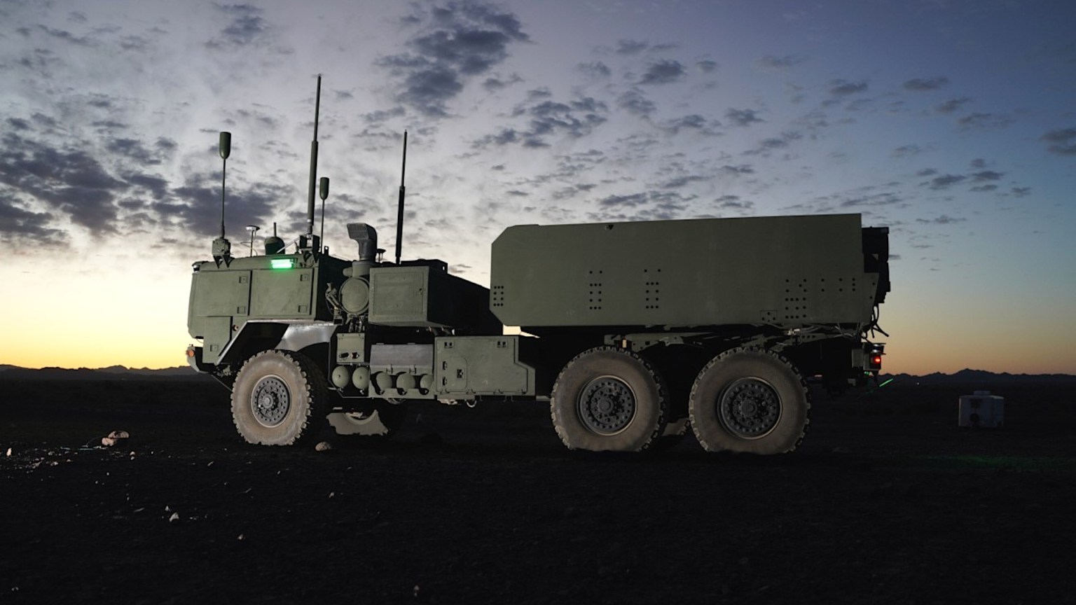 Our First Look At The Army's Unmanned HIMARS Launcher Truck Firing