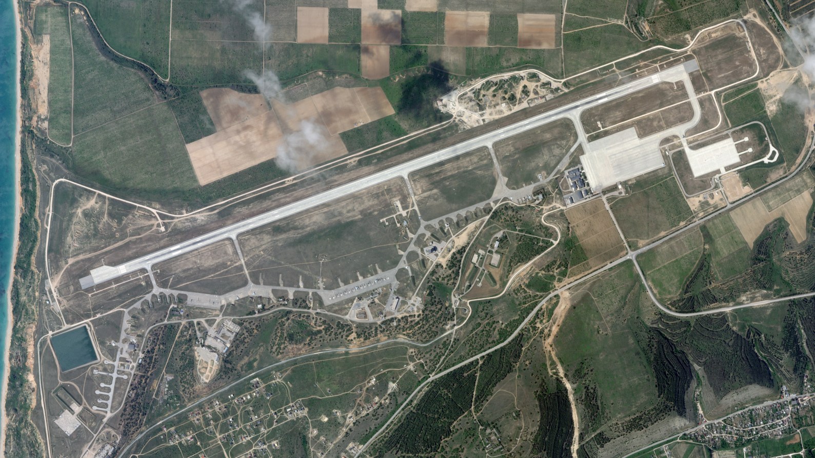 Russia's Belbek Airbase In Crimea Hammered By Ukrainian Long-Range ...