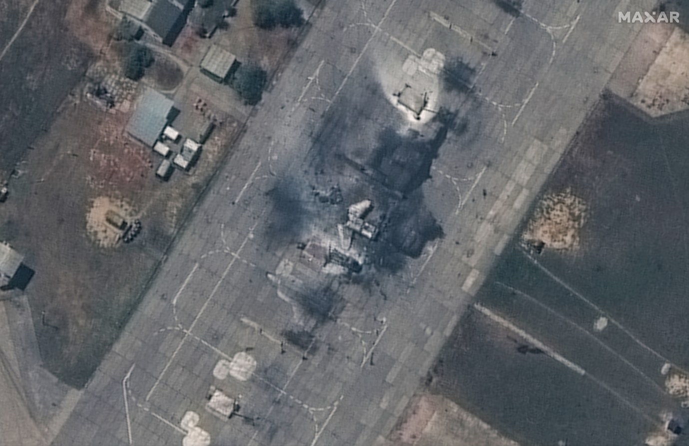 MiG-31 Foxhounds Confirmed Destroyed In New Imagery Of Belbek Air Base