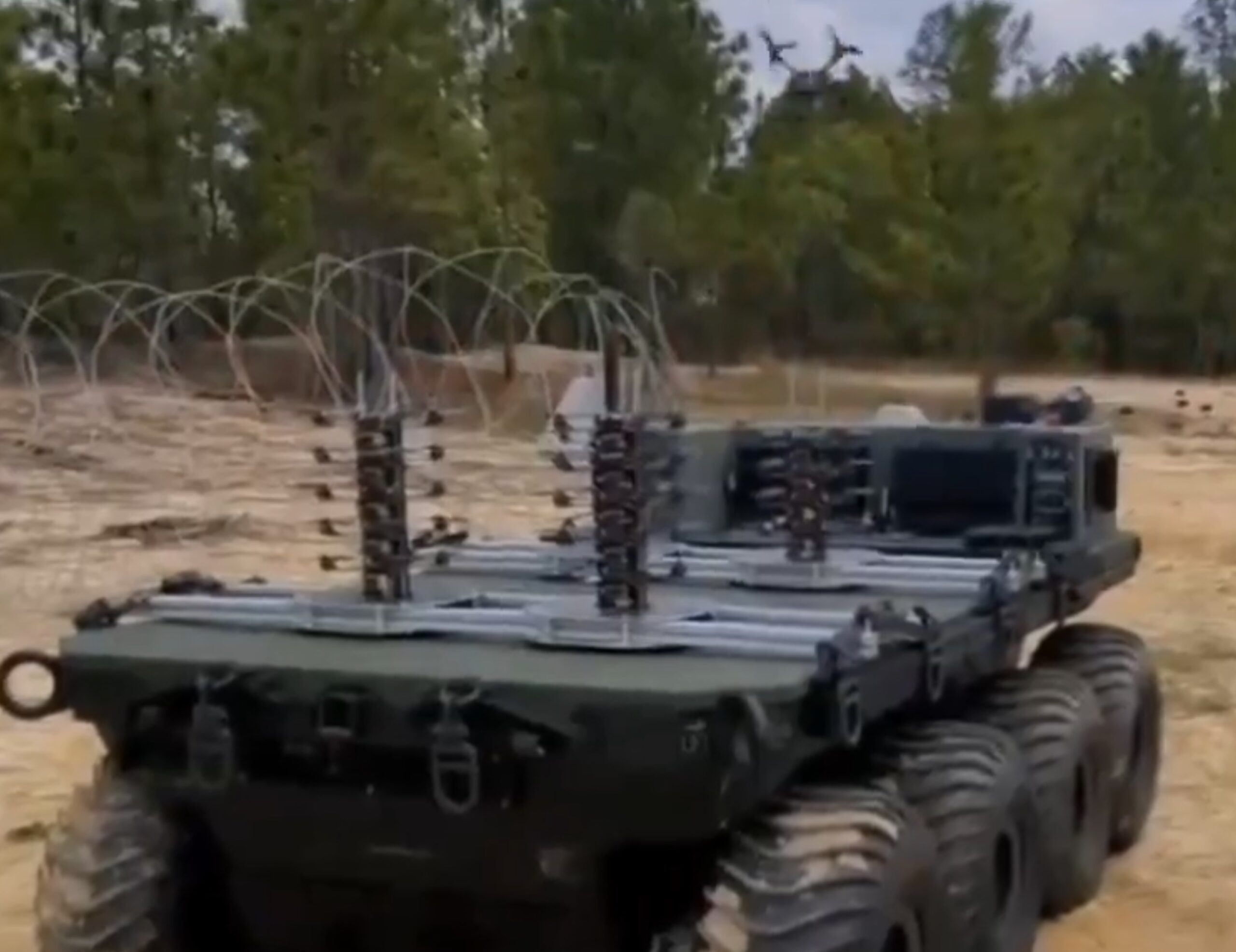 Army Tests Quadcopter Swarm-Launching Uncrewed Ground Vehicle For ...