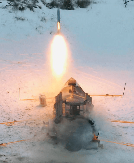 Artillery Rocket-Firing Ukrainian Drone Boat Shown During Testing