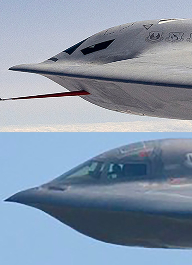 B-21, B-2 Comparison Image Shows Just How Weird The Raider's Windows ...
