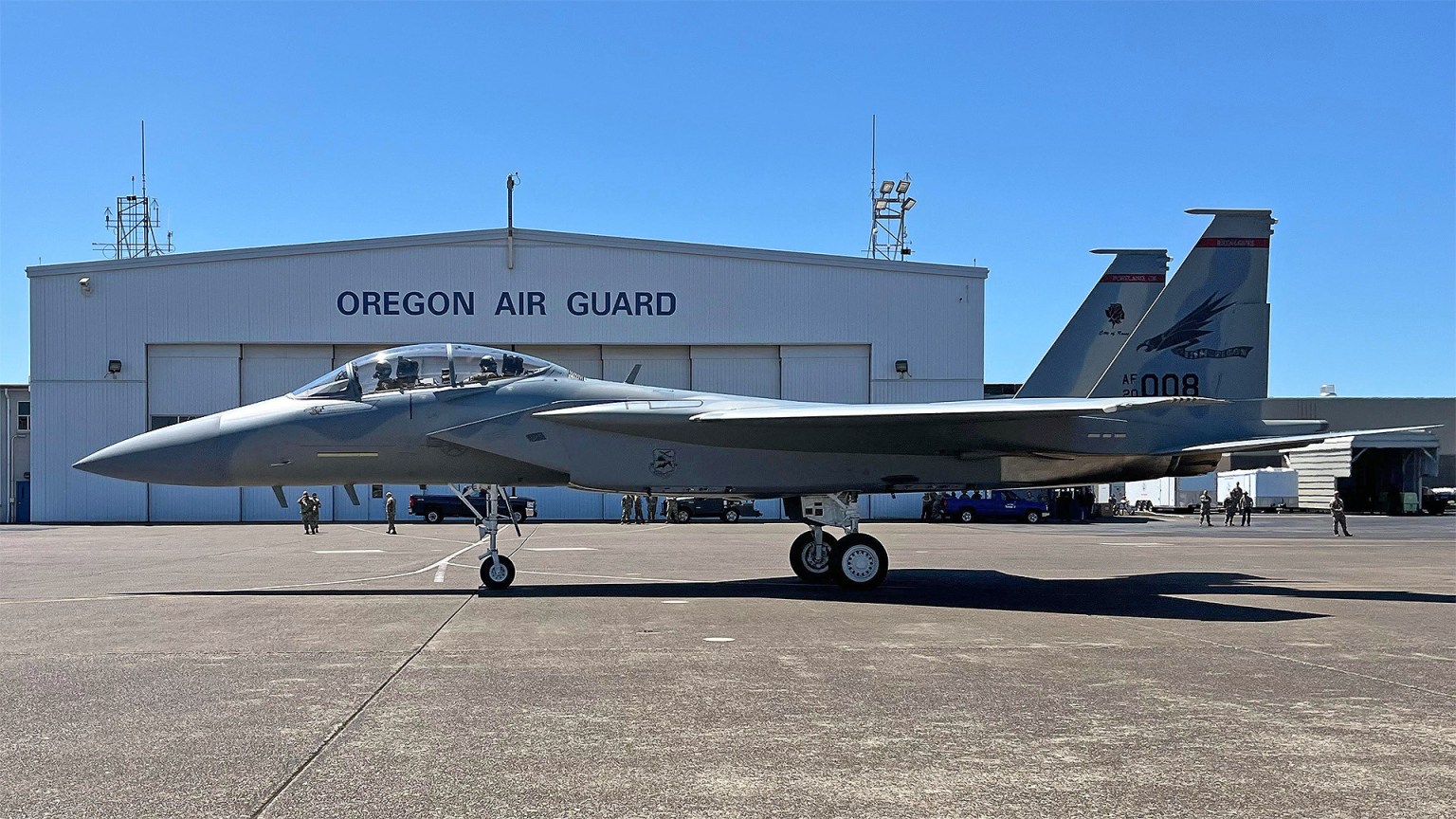 The F-15EX Eagle II Has Arrived In Portland