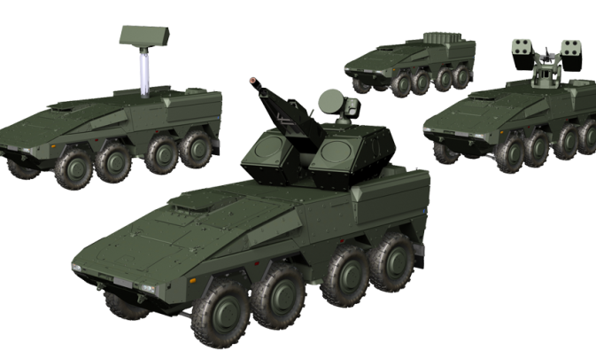 Old Leopard Tanks Can Be Reborn As Air Defense Systems With Skyranger ...
