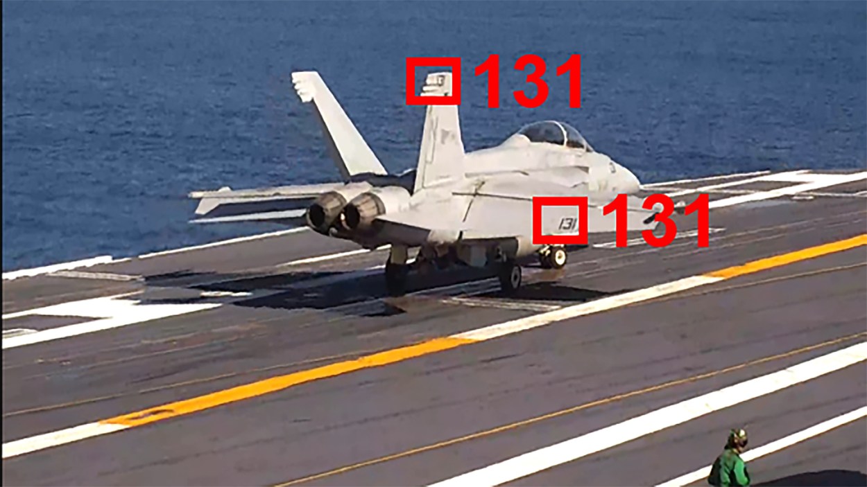 Using AI To Read Aircraft Identification Numbers On Navy Carrier Decks ...