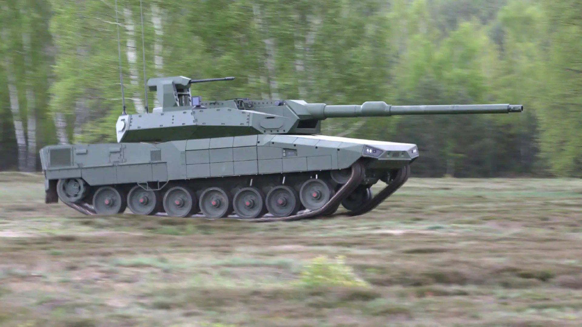New Leopard 2 Tank Packs A Big Cannon, Uncrewed Turret, Anti-Drone Defenses