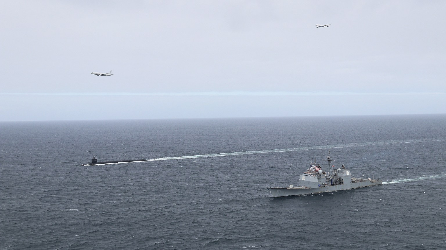U.S. Ballistic Missile Submarine, 'Doomsday Plane' Take Part In Rare ...