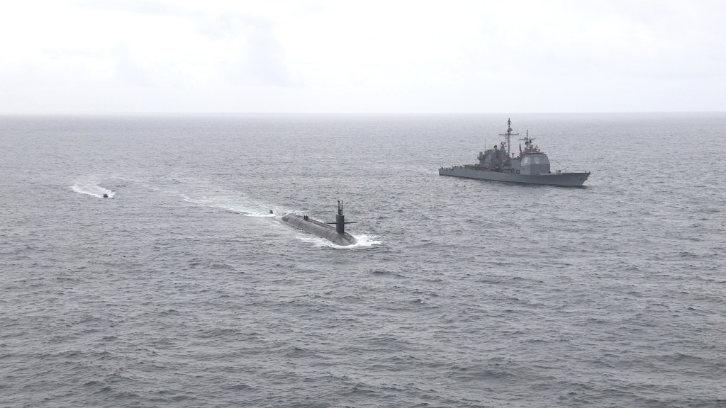 U.S. Ballistic Missile Submarine, 'Doomsday Plane' Take Part In Rare ...