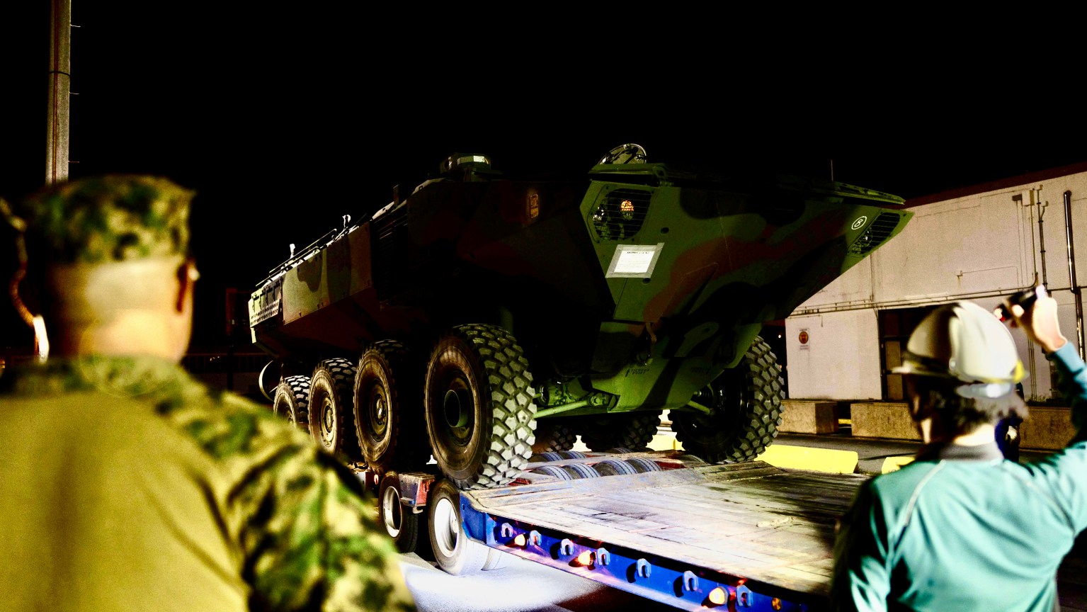 USMC's New ACV Amphibious Assault Vehicles Have Arrived In Japan