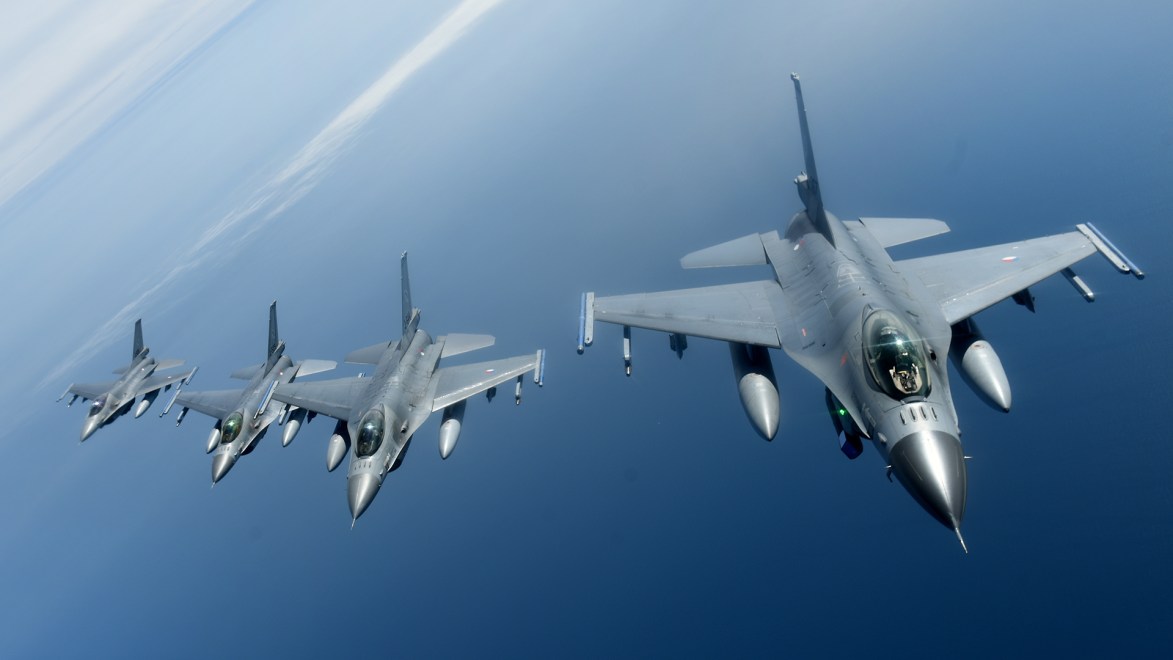 F-16s Arrive In Ukraine: Report