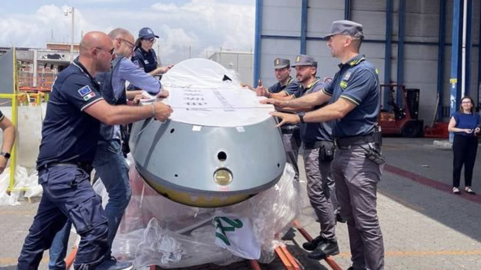 Chinese Wing Loong Drones Disguised As Wind Turbines Seized By Italy