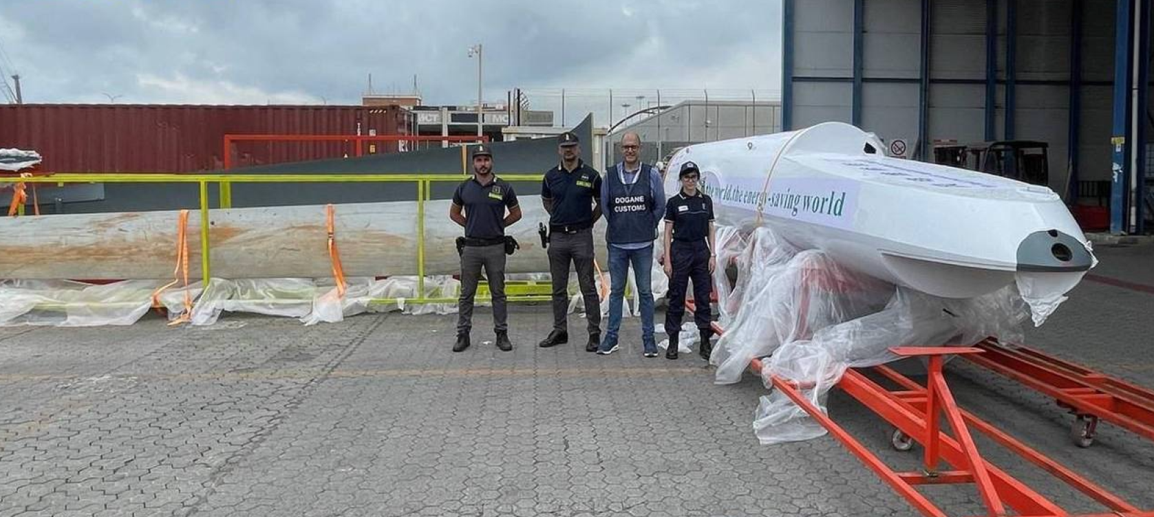 Chinese Wing Loong Drones Disguised As Wind Turbines Seized By Italy