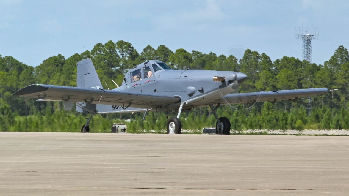 The Air Force Finally Has Its First New AT-6E Wolverine Light Attack ...