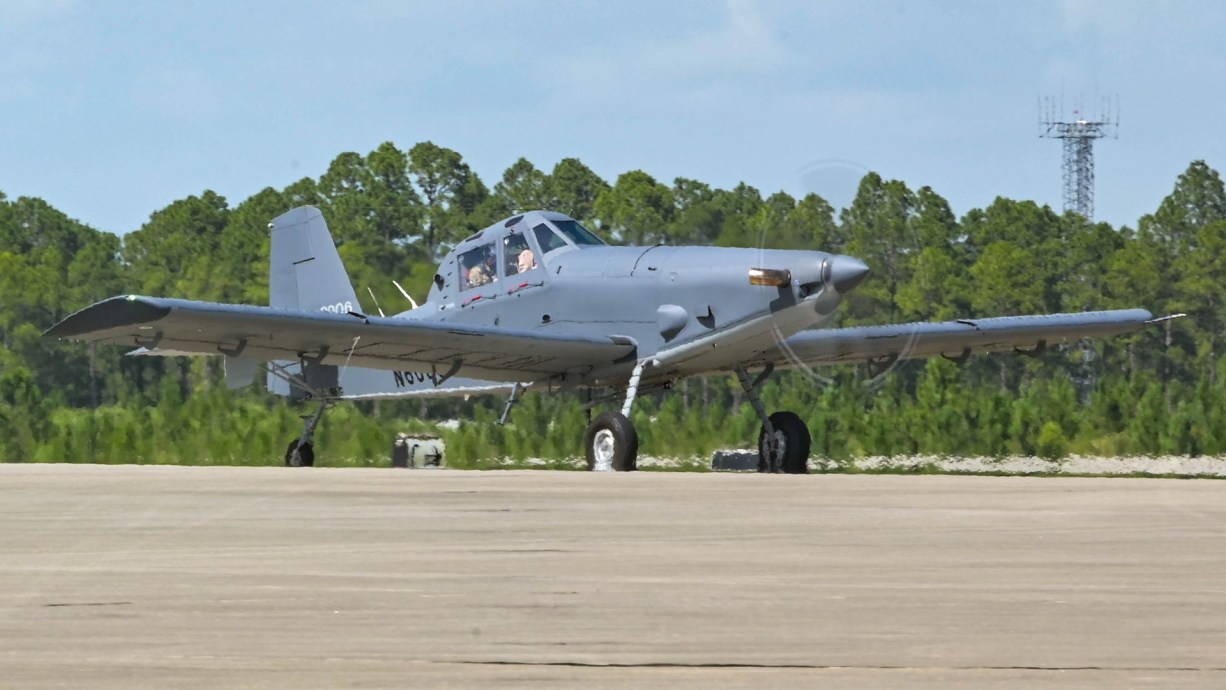 AT-802U Trainers Arrive To Prepare USAF Aviators For A Murky Light ...