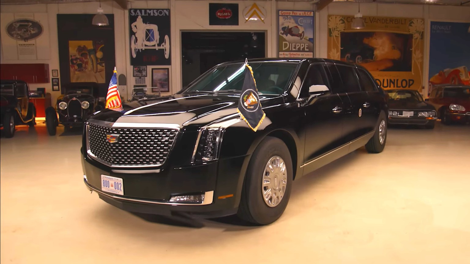 What We Just Learned About The “Beast” Presidential Limousine From Jay Leno's Garage