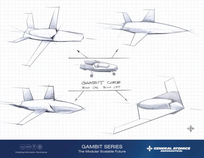 New Carrier-Based Version Of The Gambit Family Of Combat Drones Is In ...