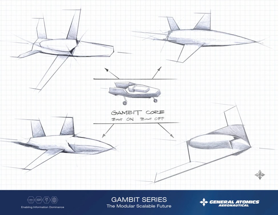 New Carrier-Based Version Of The Gambit Family Of Combat Drones Is In ...