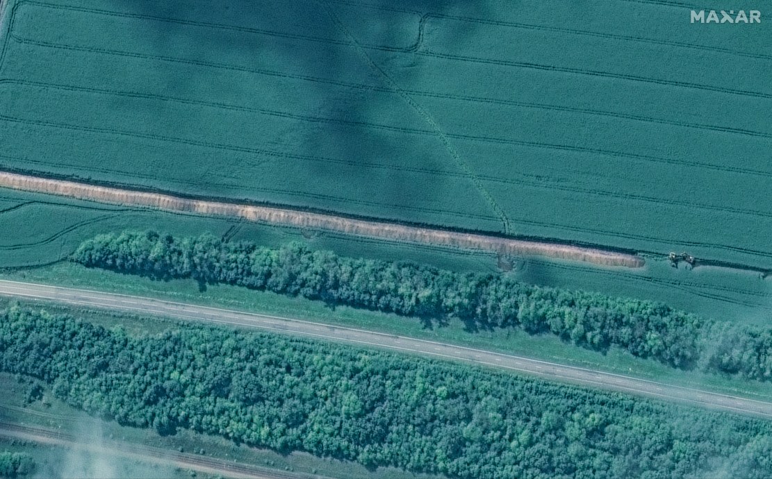 Russia Building Trenches In Kursk To Defend Against Ukrainian Advances