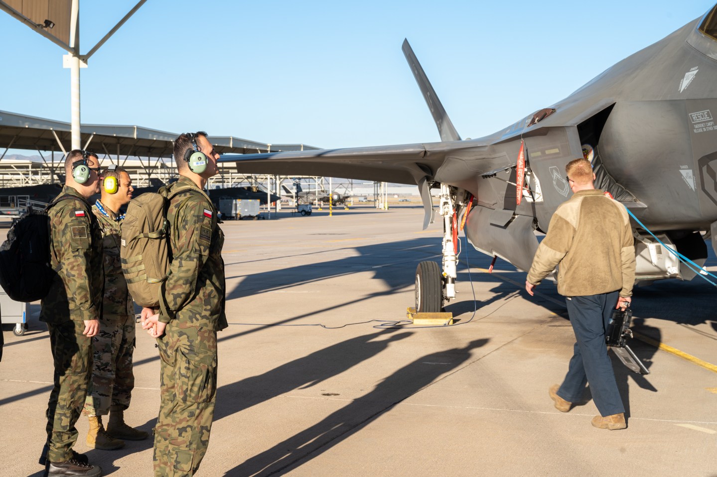 Poland’s First F-35A "Hussar" Stealth Fighter Rolled Out