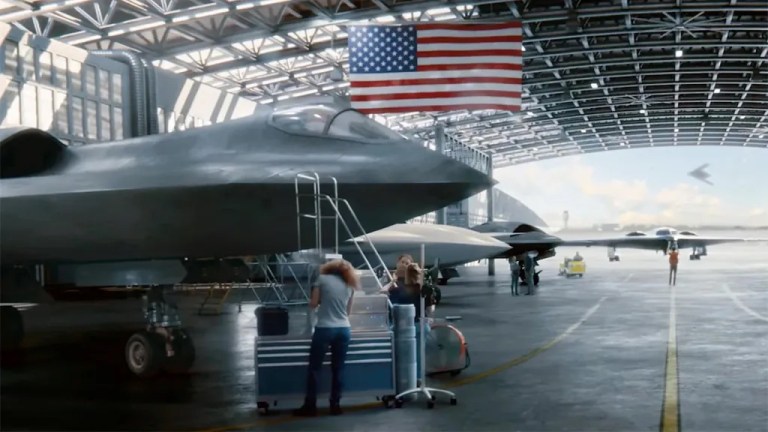 Northrop's Stealthy Loyal Wingman Drone Breaks Cover And It Has A Cockpit