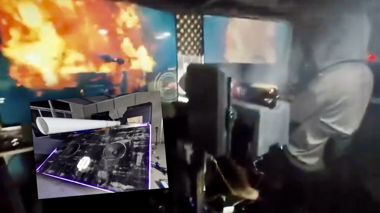 Guy Built This Fully-Crewed Tank Simulator That Uses Empty Soda Bottles ...