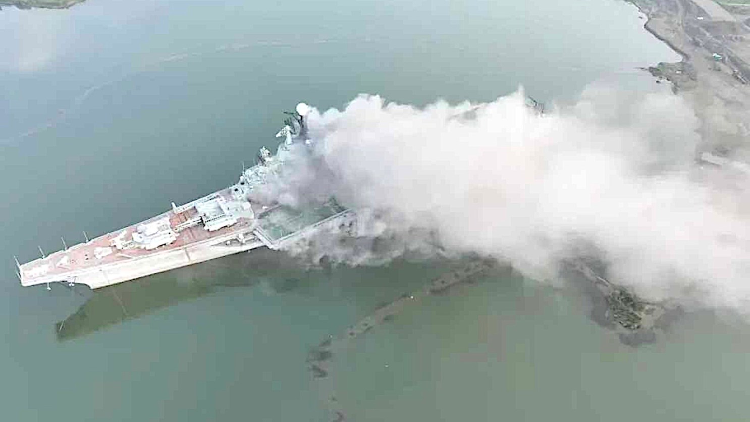 Soviet Aircraft Carrier Turned Failed Chinese Tourist Attraction Is On ...
