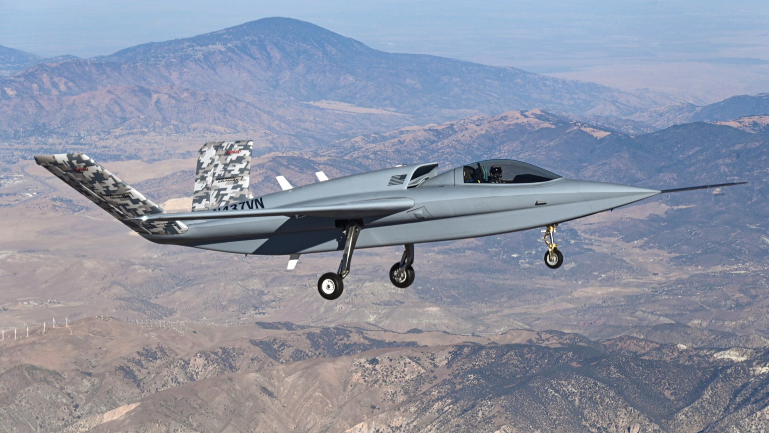 Stealthy High-Tech Model 437 Vanguard Jet Has Flown For The First Time ...