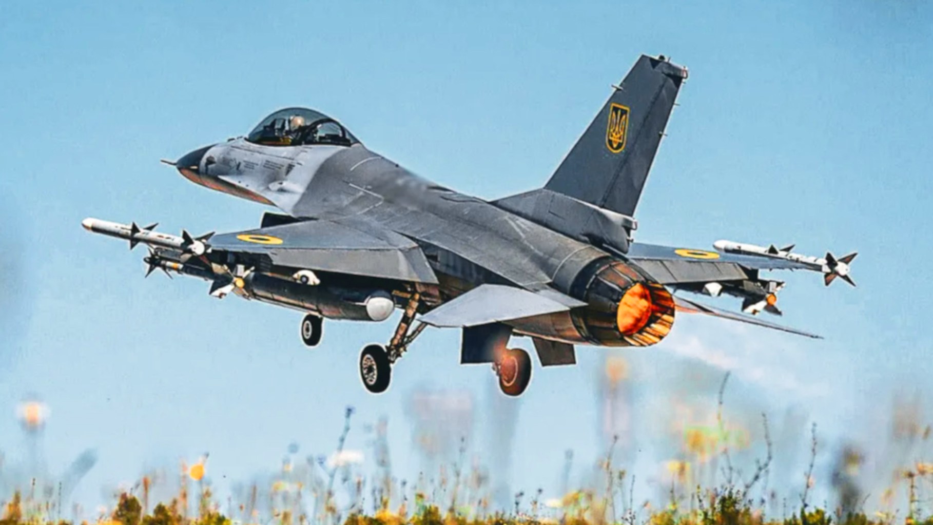 Electronic Warfare Systems On Ukraine's F-16s Getting Specially Tuned ...