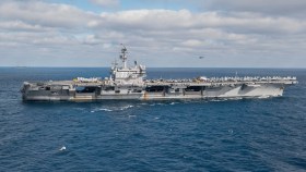 Supercarrier USS George H.W. Bush Now Has First Of its Kind Drone ...