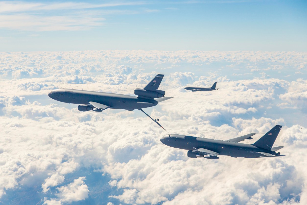 Final KC-10 Extender Tanker Flies Into Retirement