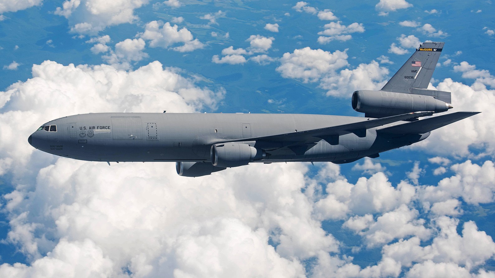 Final KC-10 Extender Tanker Flies Into Retirement