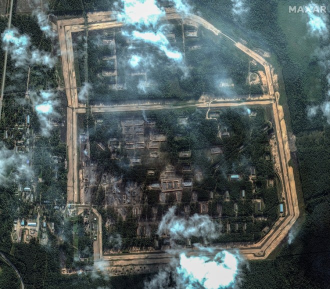 Satellite Images Show Massive Devastation At Russian Ammo Storage Sites ...
