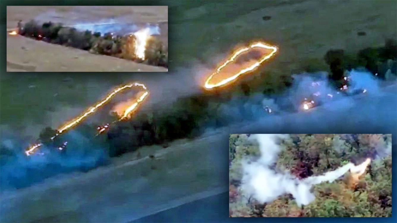 Thermite-Spewing 'Dragon' Drones Are Ukraine's Newest Battlefield ...