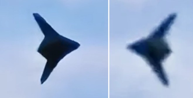 Chinese Flying Wing UCAV Testing Accelerating Based On Satellite ...