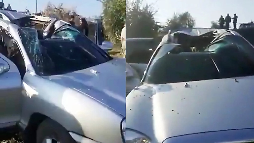 Was A Mini "Sword Bomb" Just Used To Strike A Car In Lebanon?