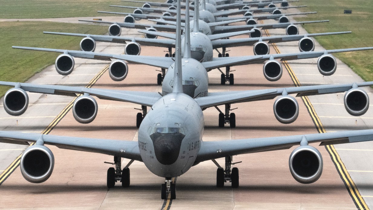 Work Toward KC-135 Tankers That Fly Themselves, Uncrewed Cargo Aircraft ...