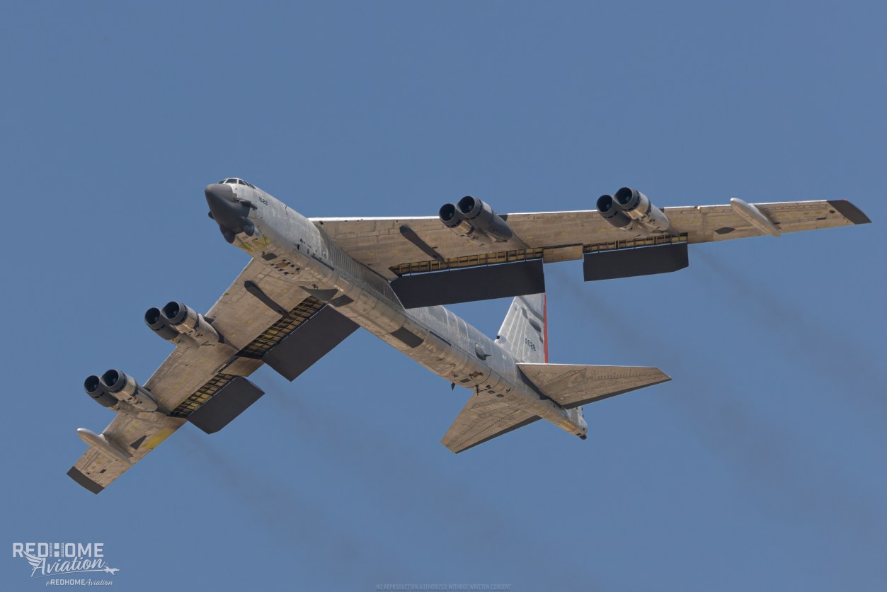 B-52 Emerges In Striking Retro Orange Paint Scheme