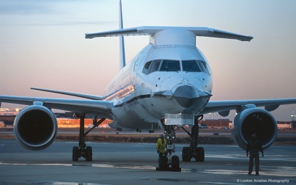 Boeing’s 757 ‘Catfish’ Flying F-22 Avionics Testbed Emerges With Retro Look