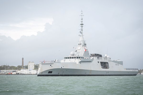 France’s Radical-Looking New Frigate Has Gone To Sea
